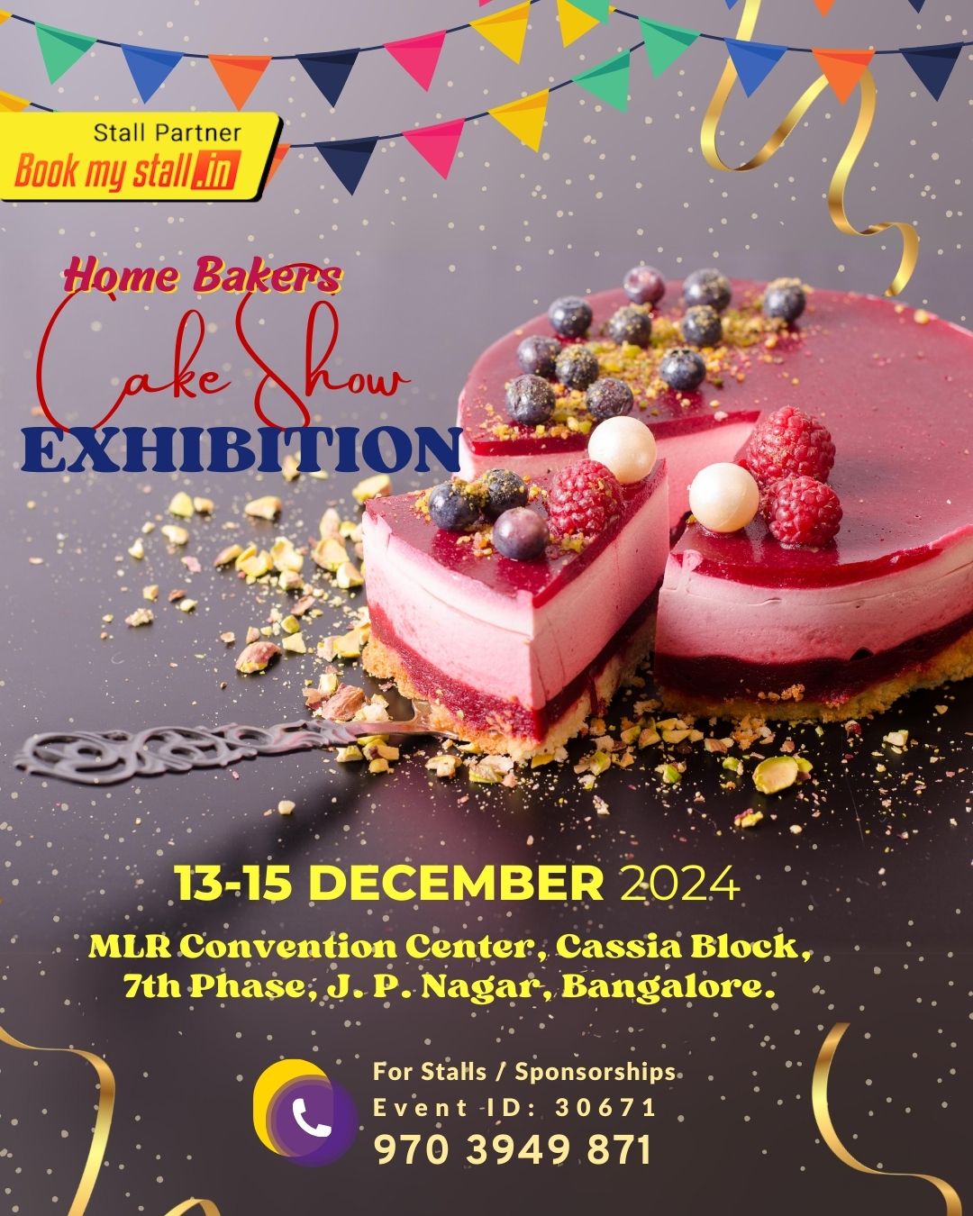 Home Bakers Cake Show Exhibition - Bangalore