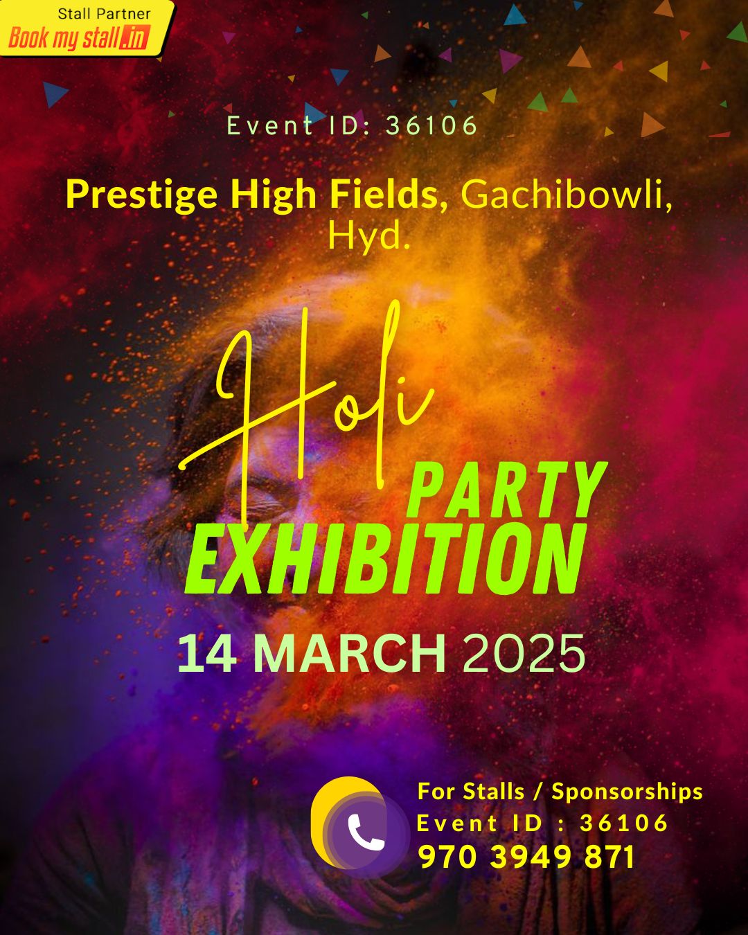 Holi Party Exhibition - Hyderabad
