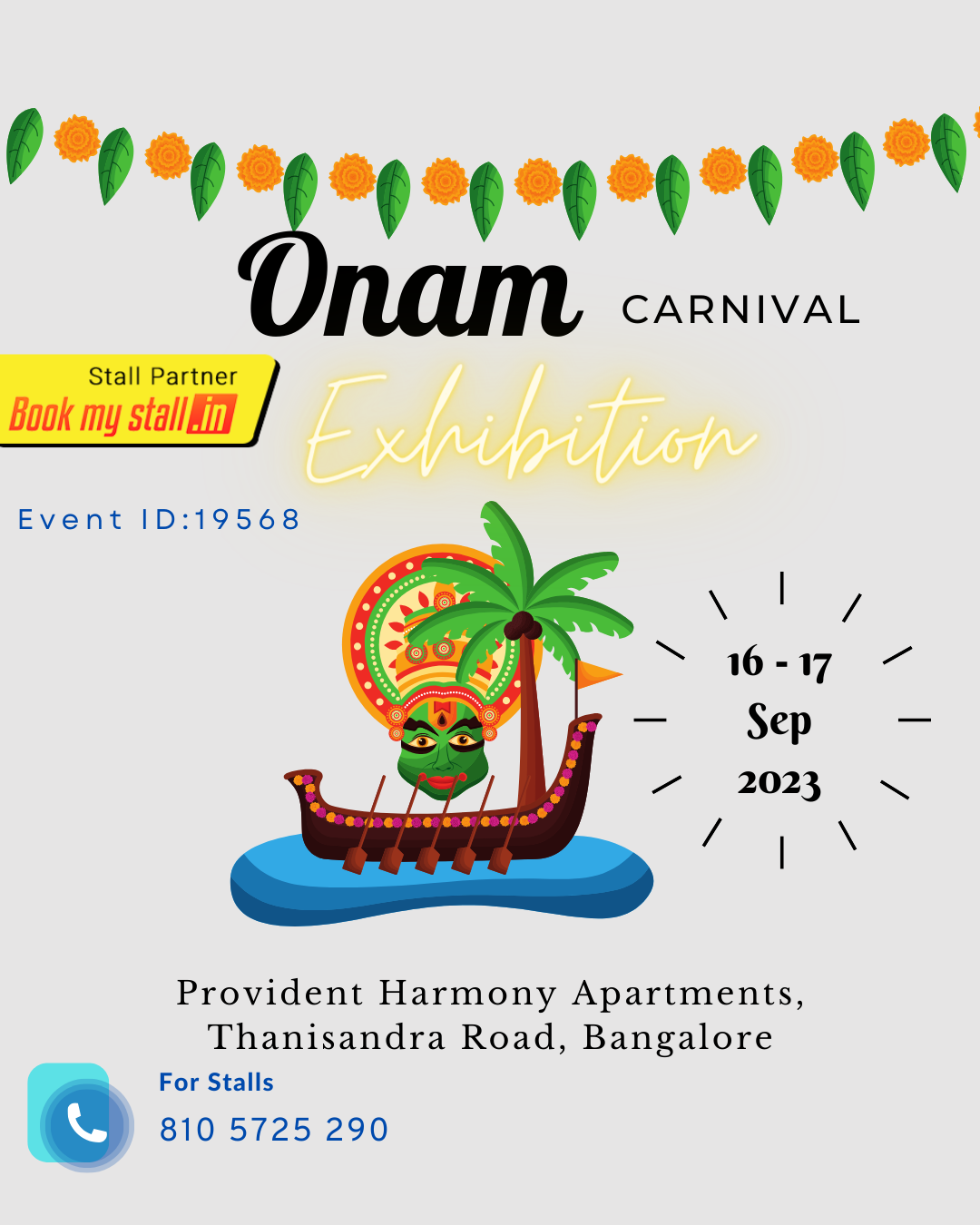 Onam Carnival Exhibition - Bangalore